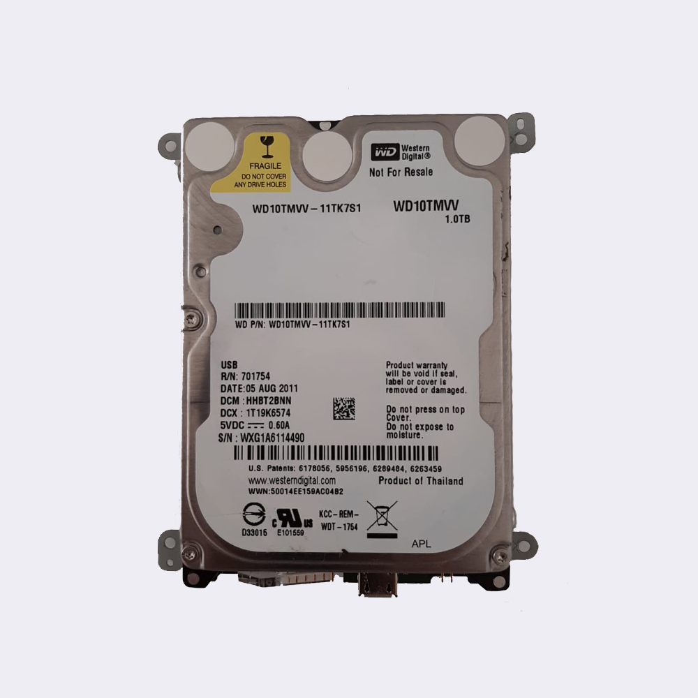 WESTERN DIGITAL WD10TMVV 1TB – HD Donor