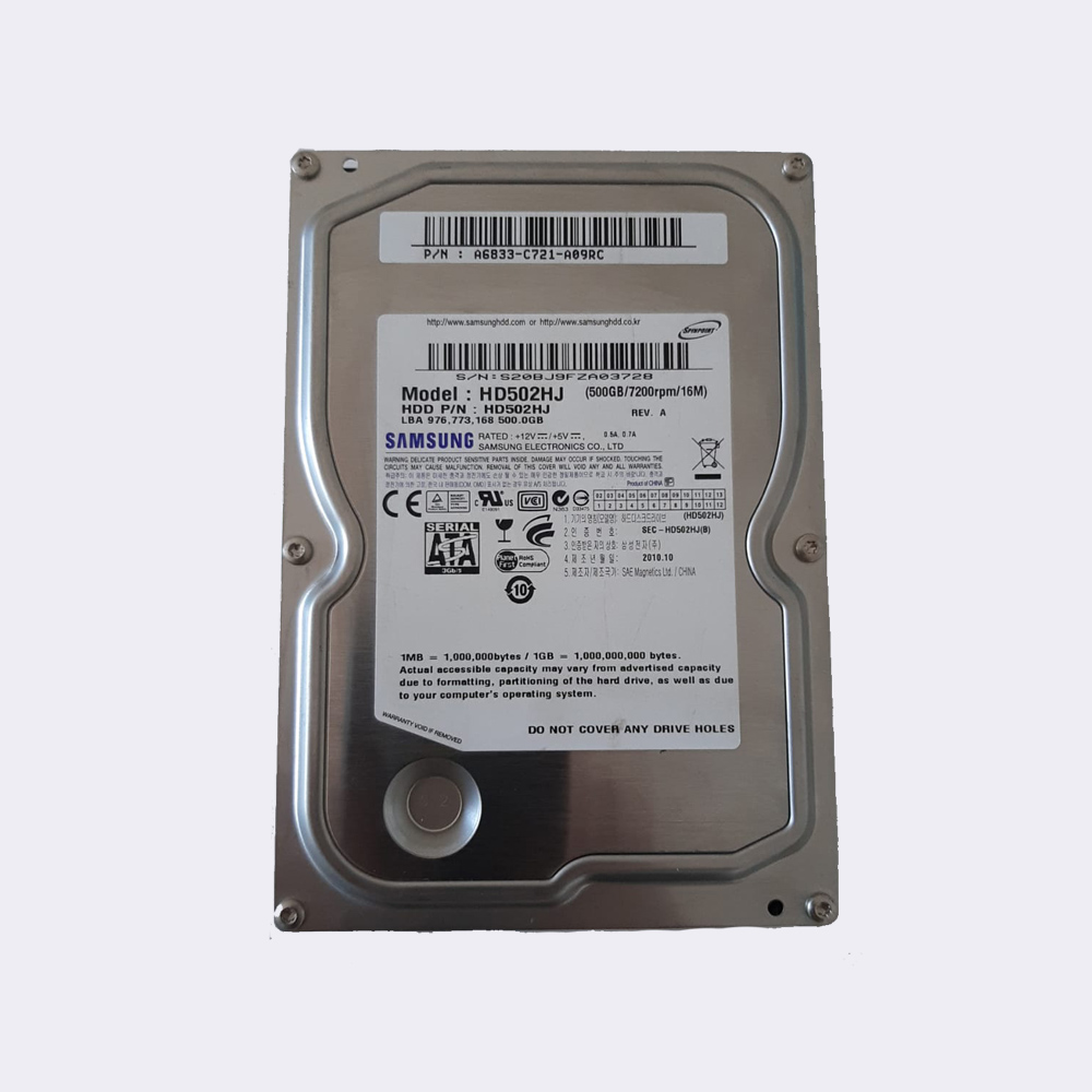 SAMSUNG HD502HJ 500GB – HD Donor