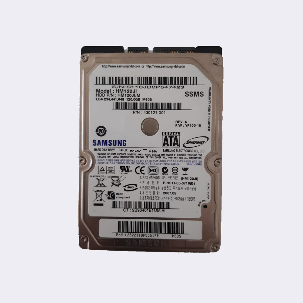 SAMSUNG HM120JI 120GB – HD Donor